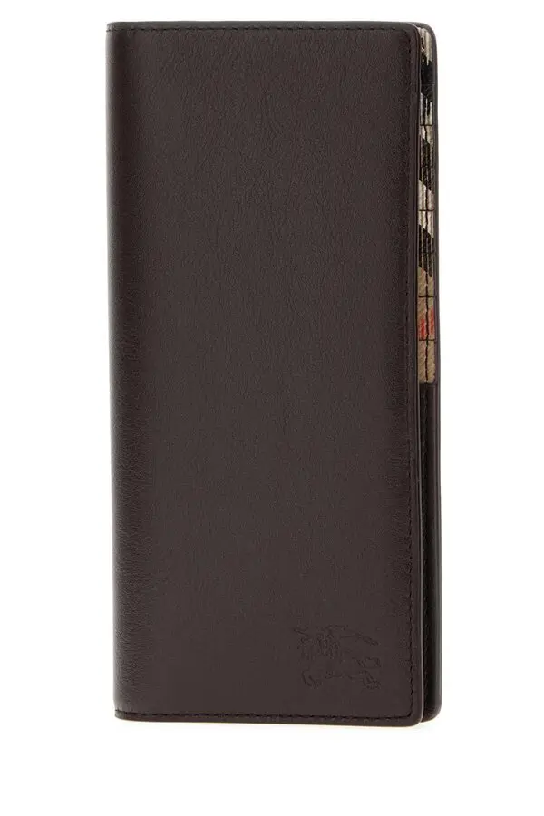 Burberry Chocolate Leather Wallet