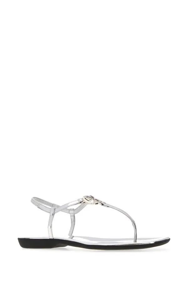 Gucci Leather Thong Sandals