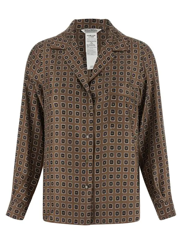 Max Mara Mxmdisco' Shirt - Brown