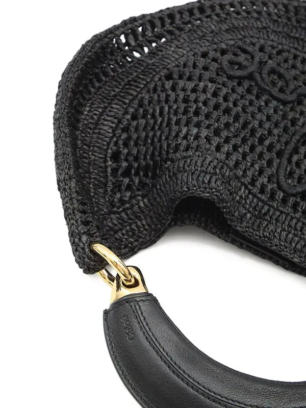 Chloé Summer Banana Raffia Hobo Bag - Multicolor