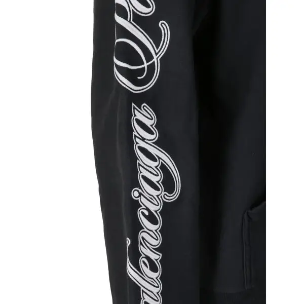 Balenciaga Tops Hoodies - Black