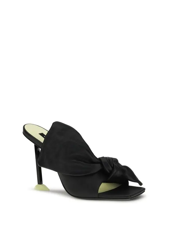 Givenchy Boudoir Heeled Mules - Black