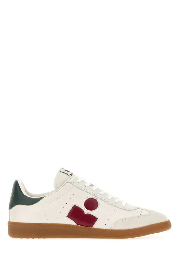 Isabel Marant Étoile Chalk Leather Bryce Sneakers