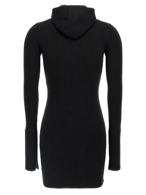 Fendi Hooded Dress - Black