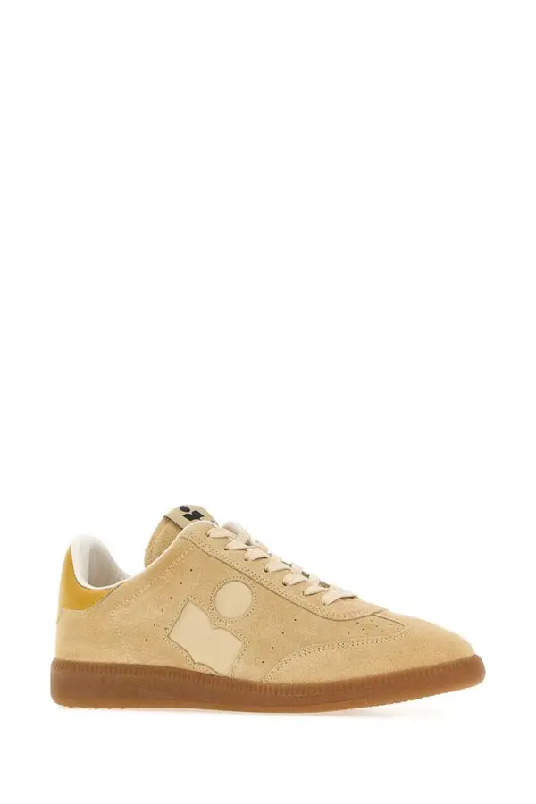 Isabel Marant Étoile Beige Suede Bryce Sneakers