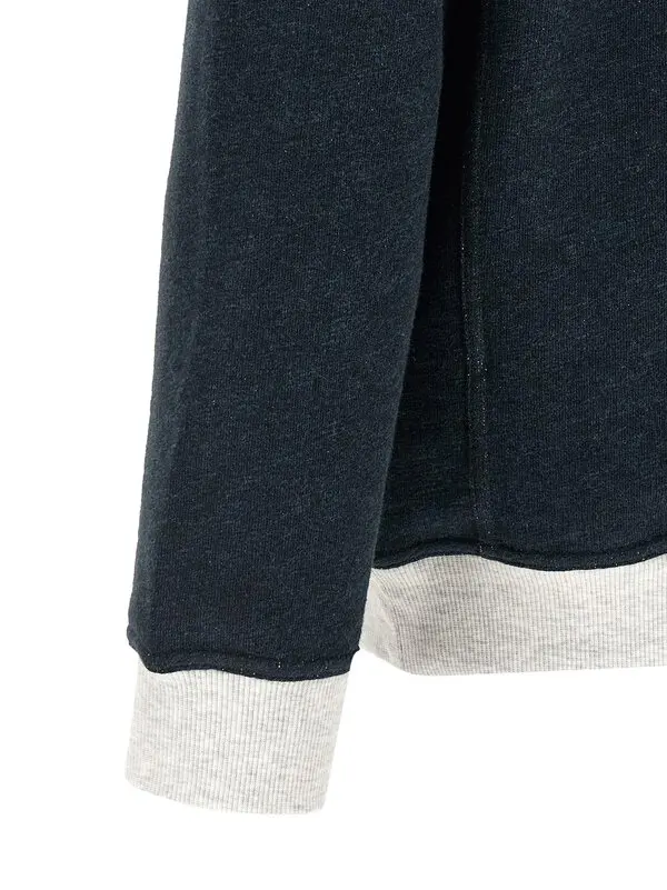 Brunello Cucinelli Cotton And Linen Sweatshirt