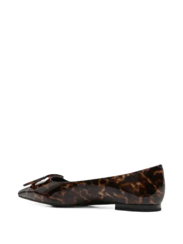ROGER VIVIER Gommettine Patent Leather Ballets - Multicolor