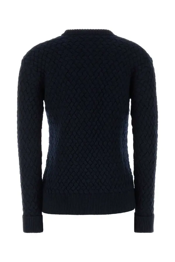 Bottega Veneta Navy Wool Sweater