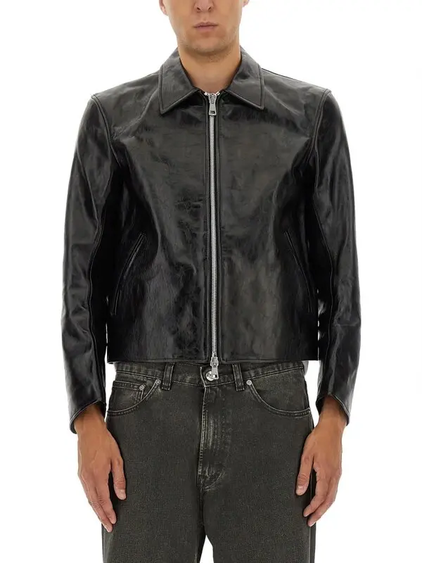 Our Legacy Giacca Mini In Pelle