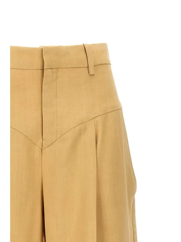 Isabel Marant Étoile Staya Hemp-blend Pants - Cream
