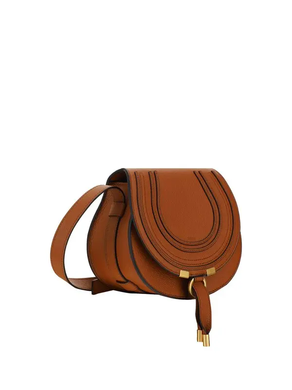 Chloé Small Marcie Leather Shoulder Bag