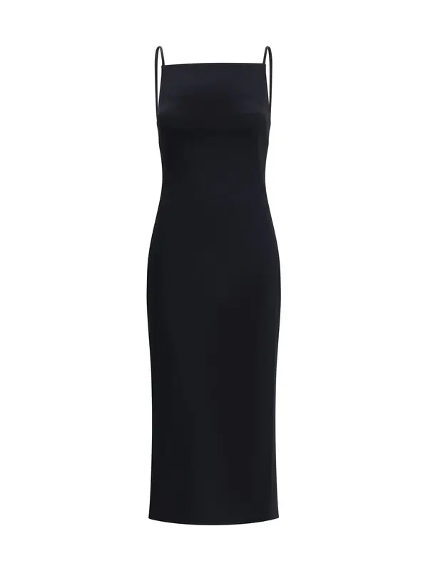 Givenchy Midi Dress With Draped Back