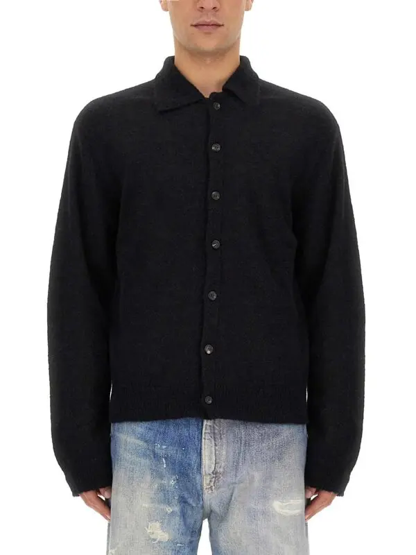 Our Legacy Cardigan Con Bottoni - Black