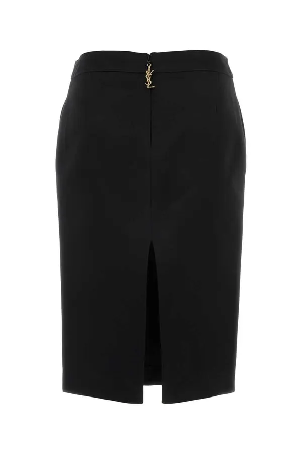 Saint Laurent Satin Skirt