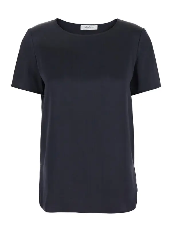 Max Mara Dida Silk T-shirt - Multicolor