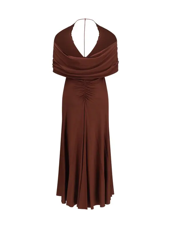 SELF-PORTRAIT Jersey Midi Dress
