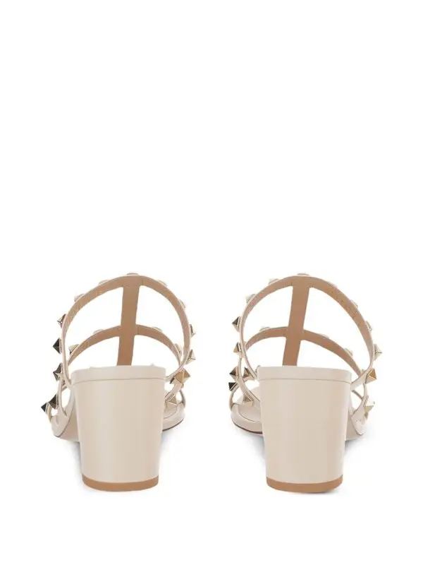 Valentino Garavani Rockstud Leather Sandals - Multicolor