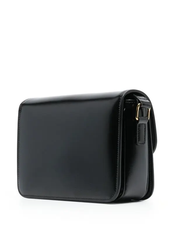 Celine Triomphe Teen Leather Shoulder Bag