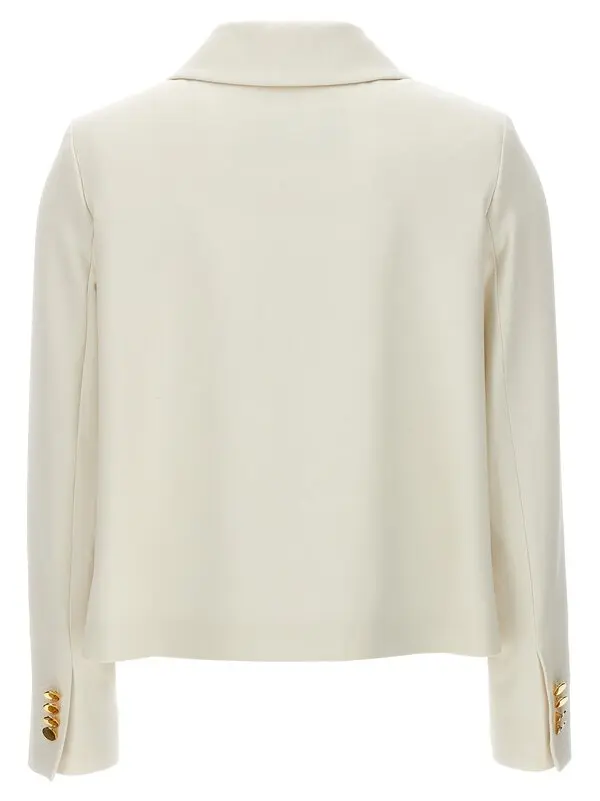 Kiton Cropped Double-breasted Jacket