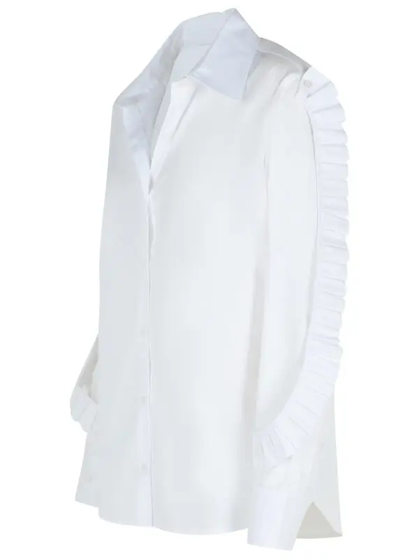 Coperni Ruffle' Cotton Shirt