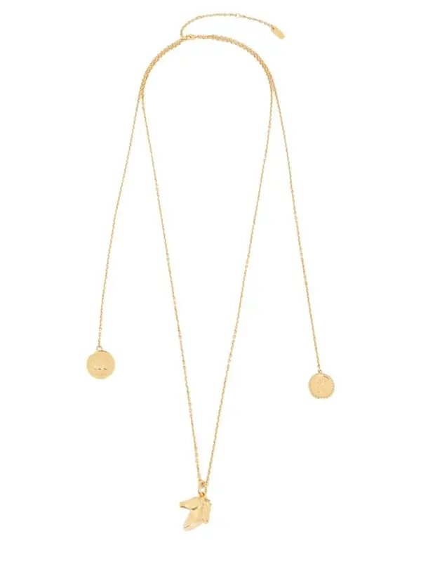 Chloé Brass Necklace - Gold