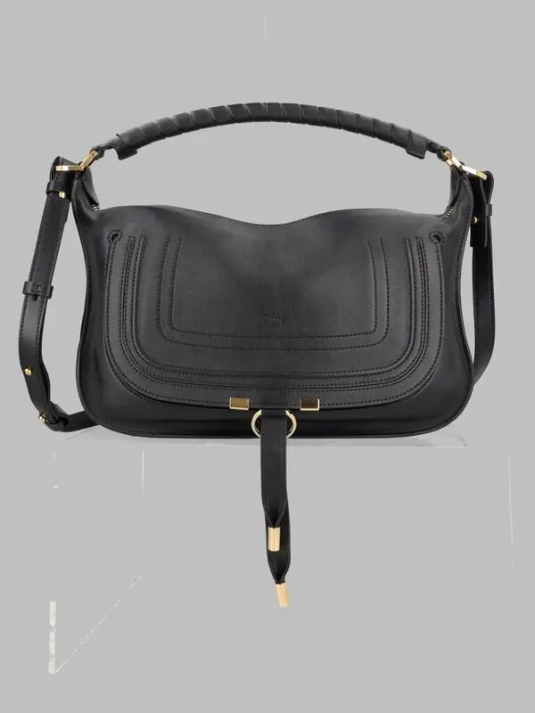 Chloé Borsa A Spalla Marcie Small - Black