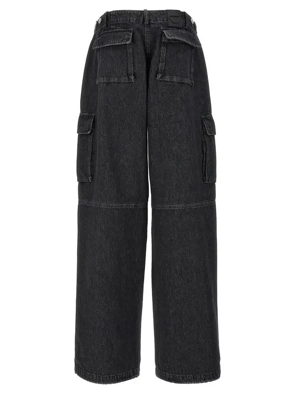 Coperni Denim Wide Leg Cargo' Jeans