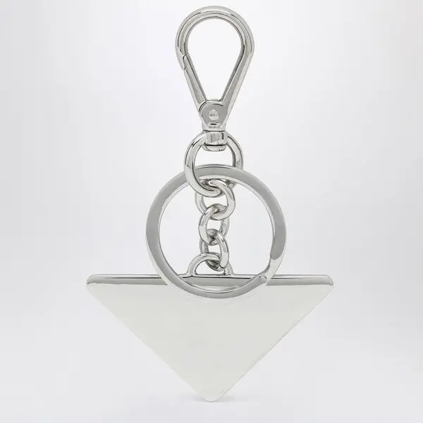 Prada Metal Keyring - Black