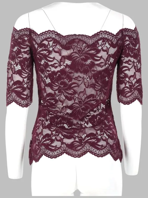 Rabanne Off-the-shoulder Lace Top - Multicolor