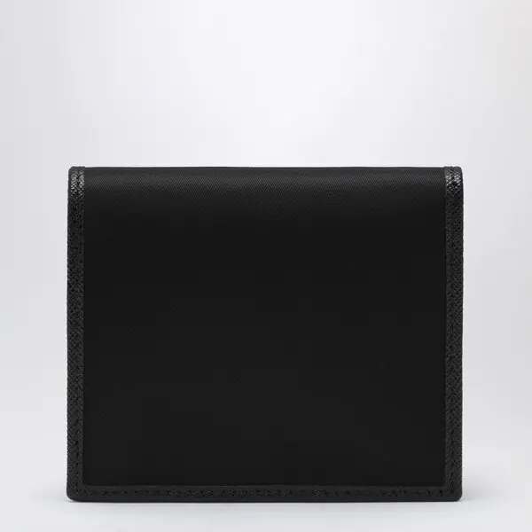 Prada Wallet In Nylon E Saffiano