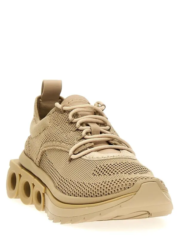 FERRAGAMO Nima' Sneakers - Cream