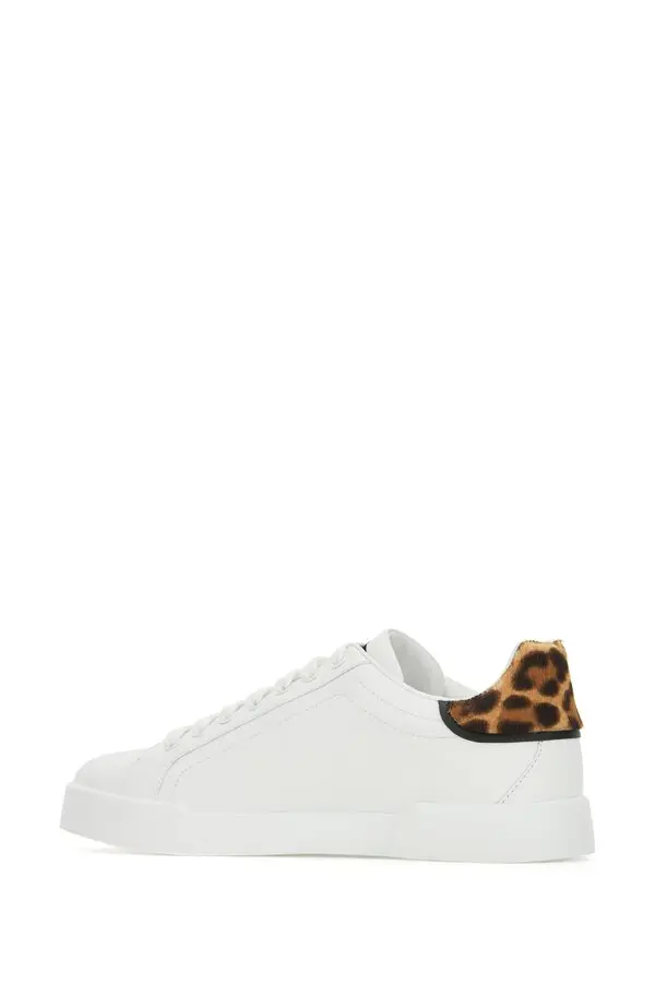 Dolce & Gabbana Leather Sneakers - Multicolor