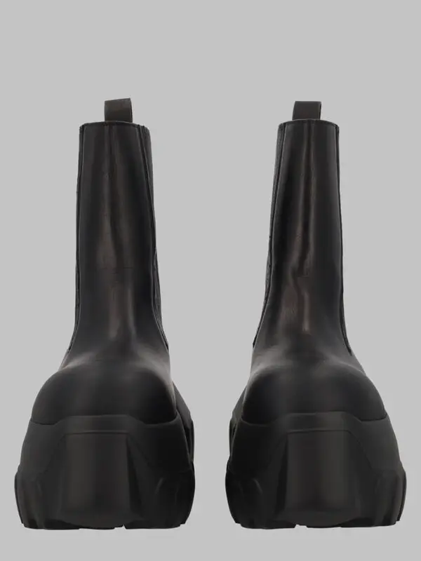 Rick Owens Stivale Beatle Mega Tractor - Black