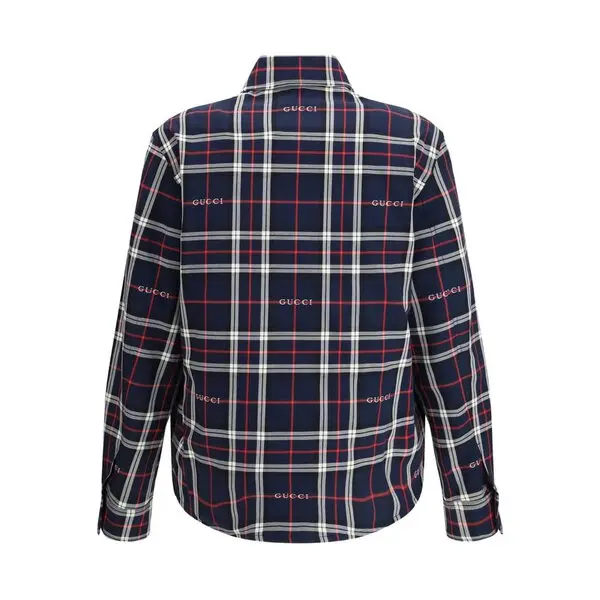 Gucci Jackets Shirt Jackets - Blue