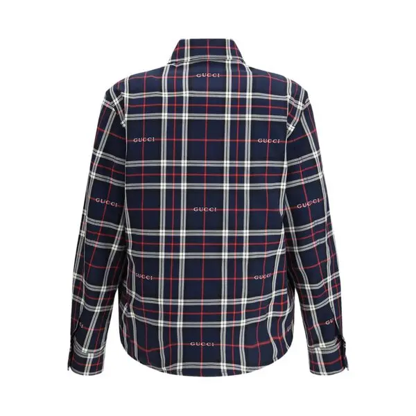 Gucci Jackets Shirt Jackets - Blue