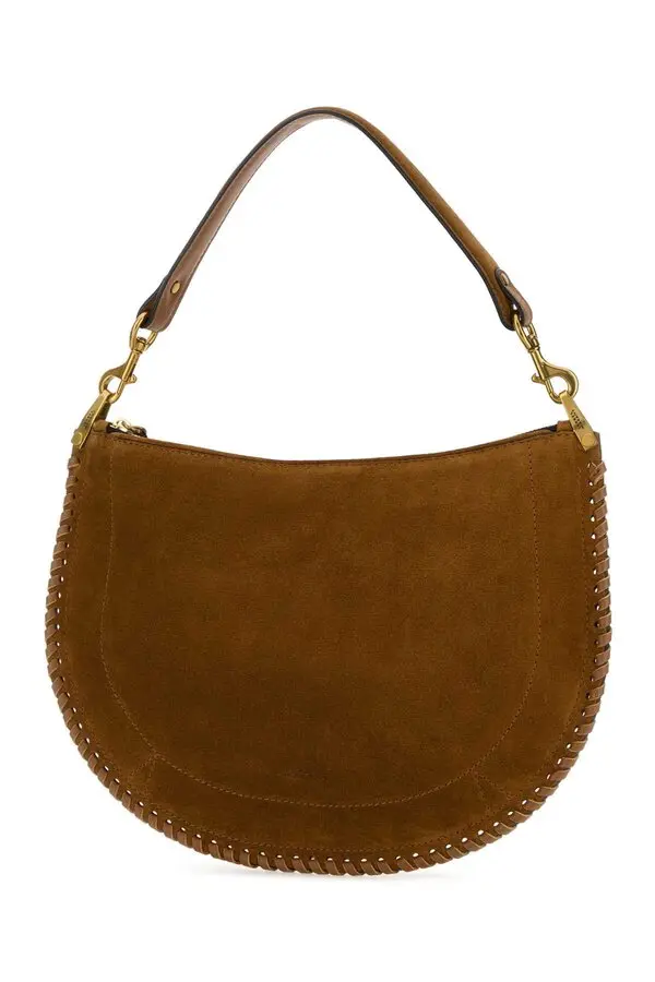Isabel Marant Étoile Camel Suede Oskan Shoulder Bag