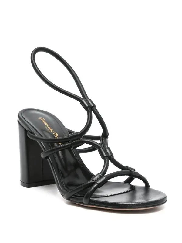 GIANVITO ROSSI Multi-way Strap Heeled Sandals 85