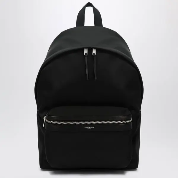 Saint Laurent Leather And Nylon Backpack