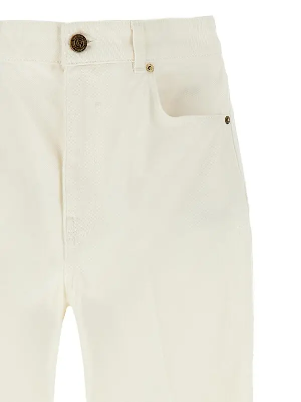 Balmain Embroidery Jeans