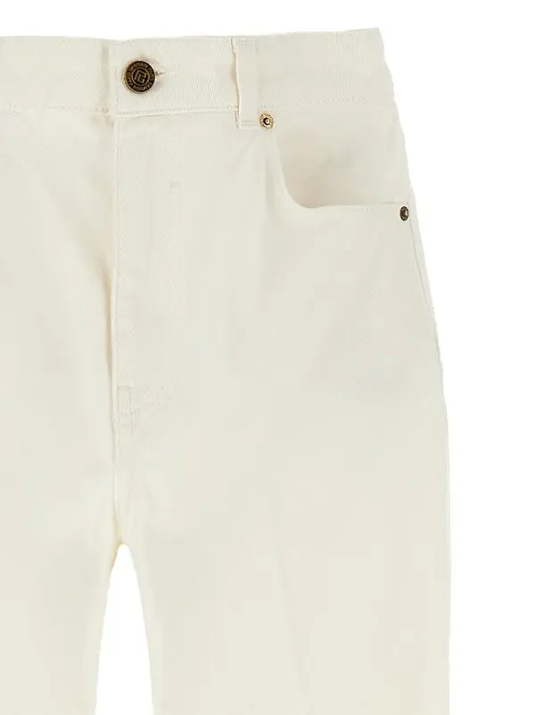 Balmain Embroidery Jeans