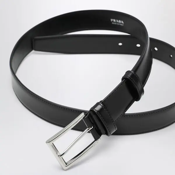 Prada Polished Leather Belt