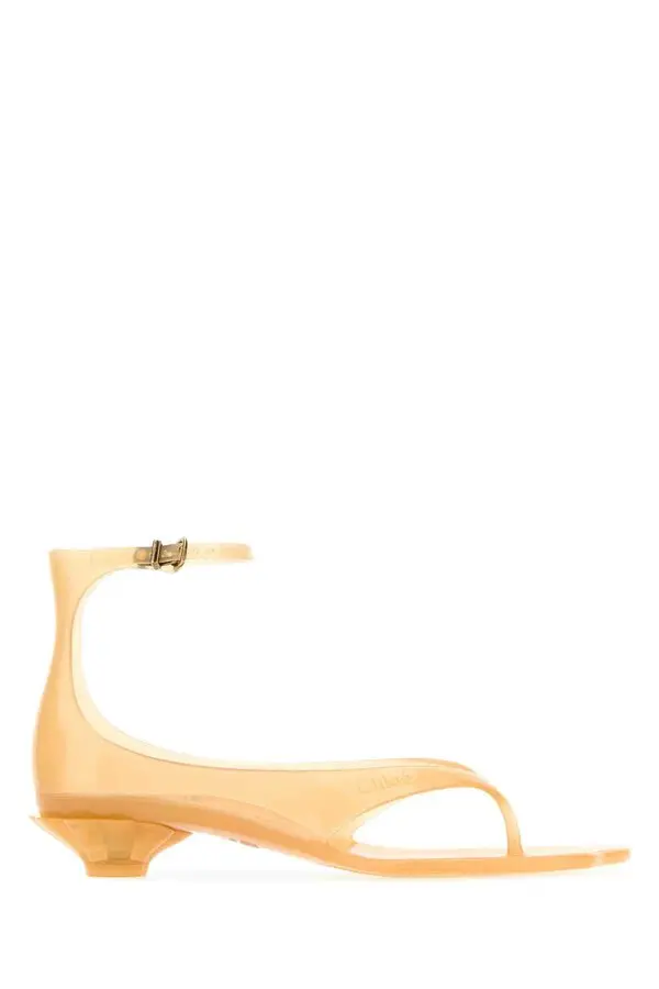 Chloé Tpu Jelly Thong Sandals - Yellow