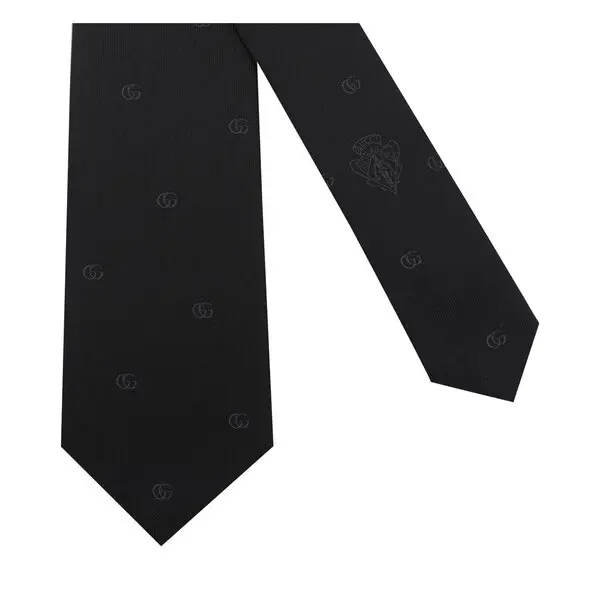 Gucci Double G Silk Tie