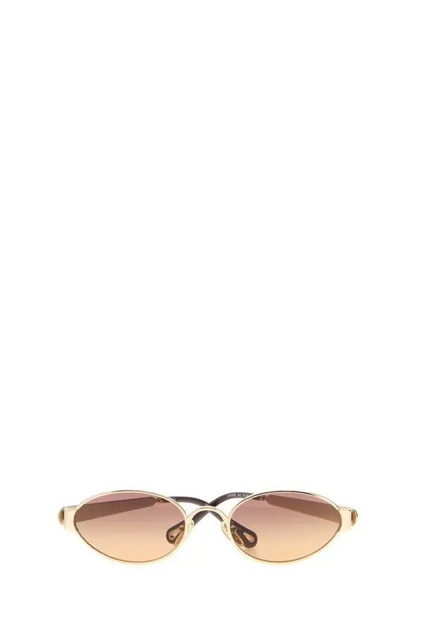 Chloé Metal Holly Sunglasses - Gold