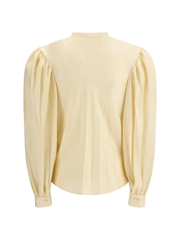 Gucci Silk Twill Shirt - Cream