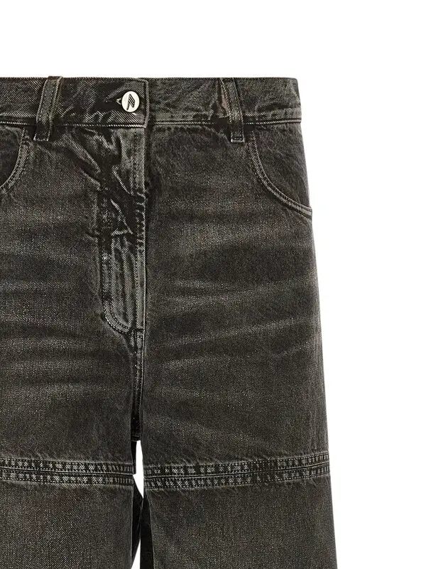 Attico Cut-out Jeans