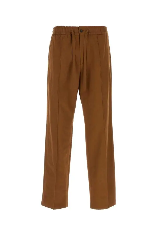 Valentino Garavani Cotton Pant - Brown