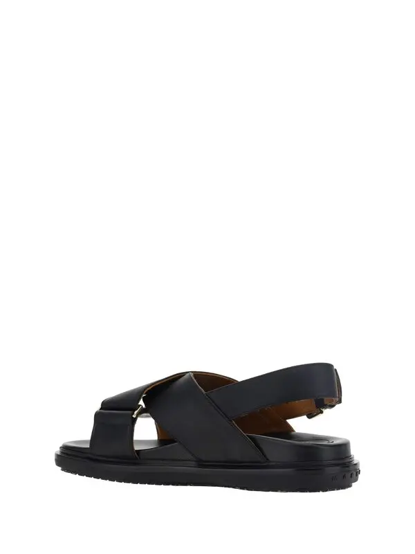 Marni Fussbett Sandals - Black
