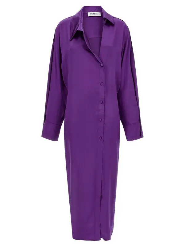 Attico Chemisier Dress - Purple