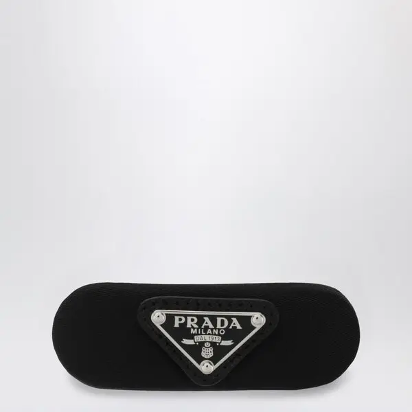 Prada Re-nylon Hair Clip - Black